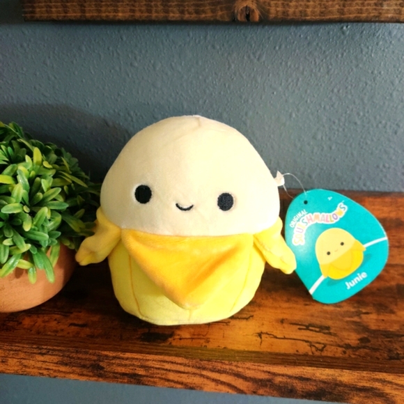 Squishmallows | Toys | Junie 5 Yellow Banana Squishmallow Nwt Plush ...